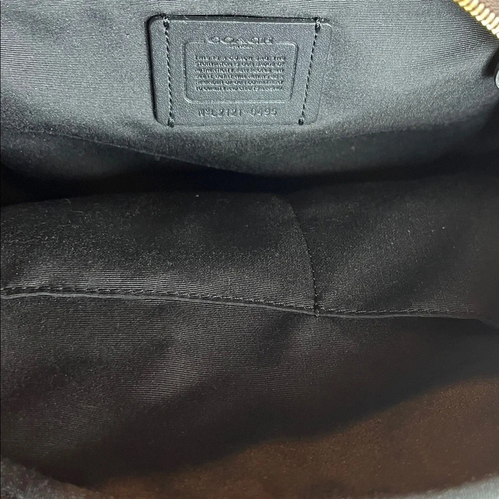 Coach | Bags | Coach Signature Brown And Black Backpack | Poshmark